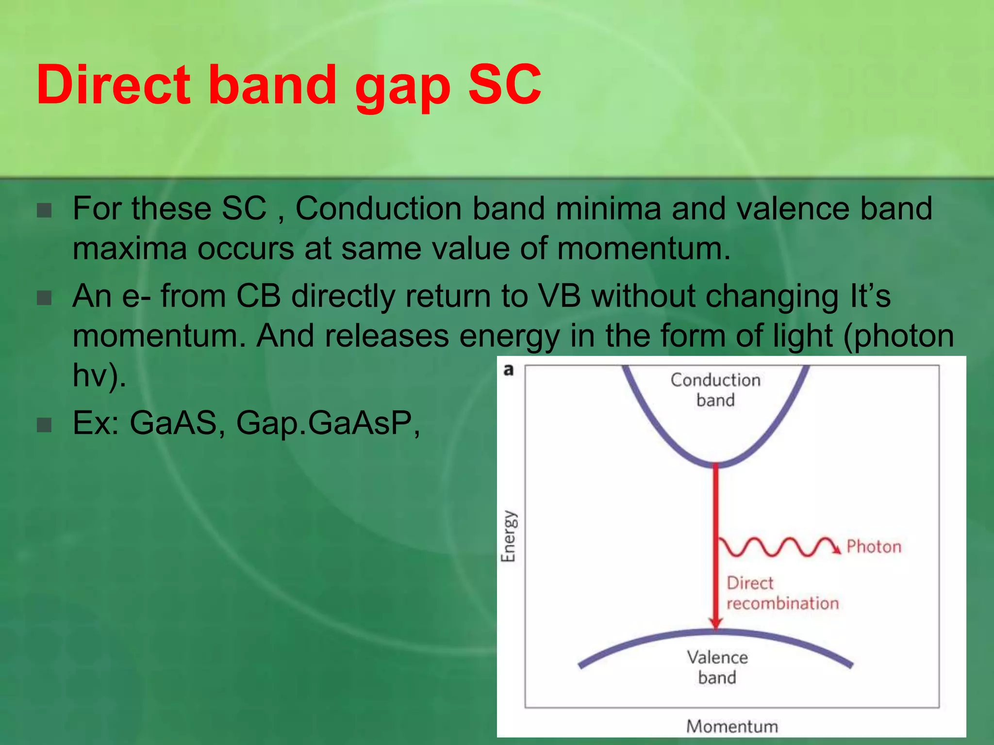 Energy bands and gaps in semiconductor | PPTX