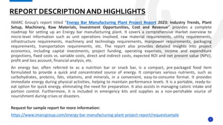 Energy Bar Manufacturing Process, Machinery Requirements and Project ...