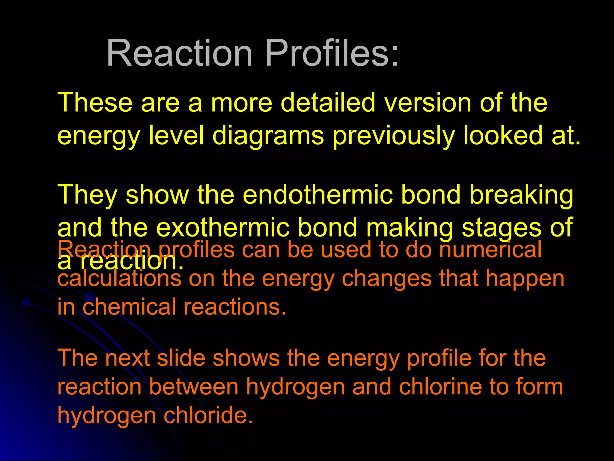 Energy changes | PPS