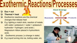 Energy changes Grade VIII | PPT
