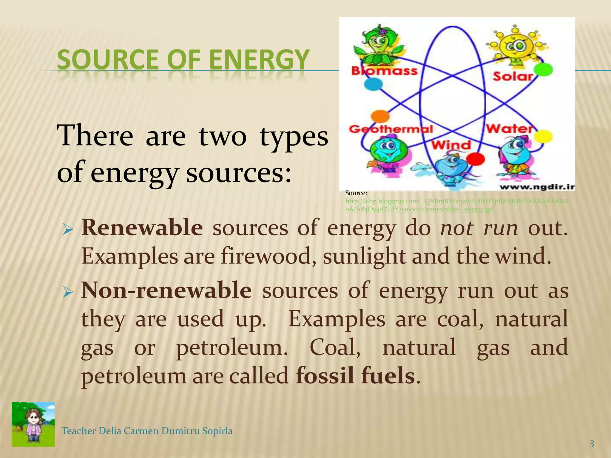 Sources of Energy: Fossil fuels | PPTX