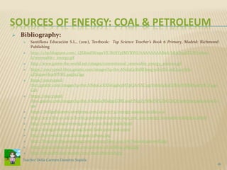 Sources of Energy: Fossil fuels | PPTX