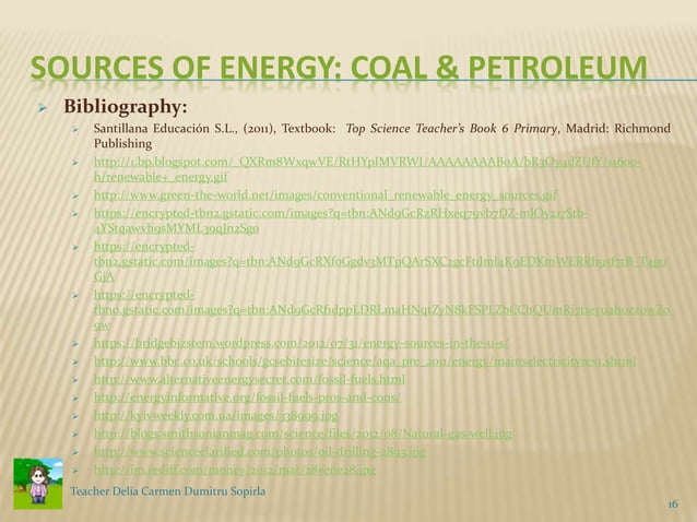 Sources of Energy: Fossil fuels | PPTX | Power and Energy Industry ...
