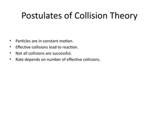 Energy_Collision_TST_Presentation.pptx reaction rate and example | PPT
