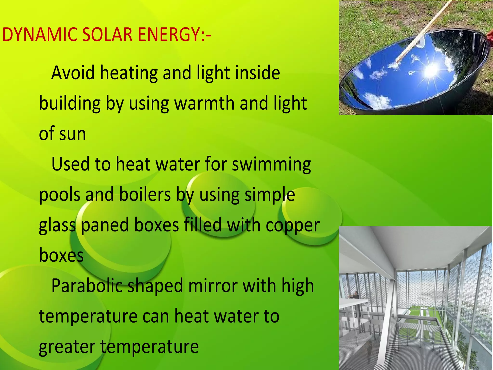 Energy conservation through green buildings | PPT