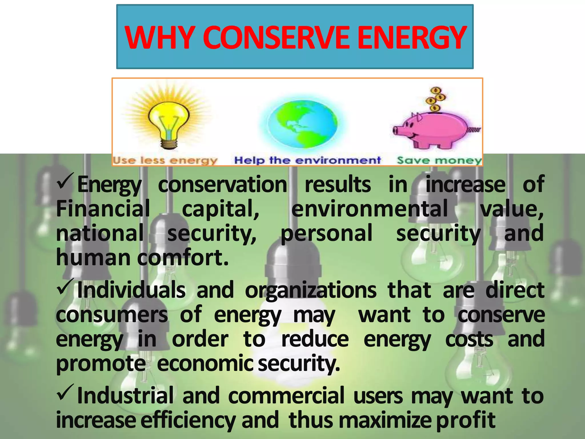 Energy conservation in Process Industry | PPTX