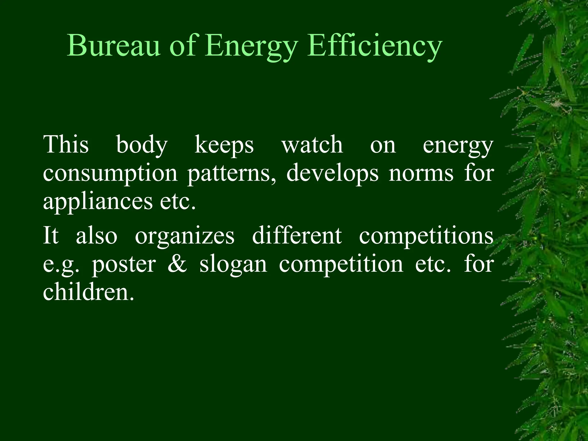 Energy Conservation concepts and its importance | PPT