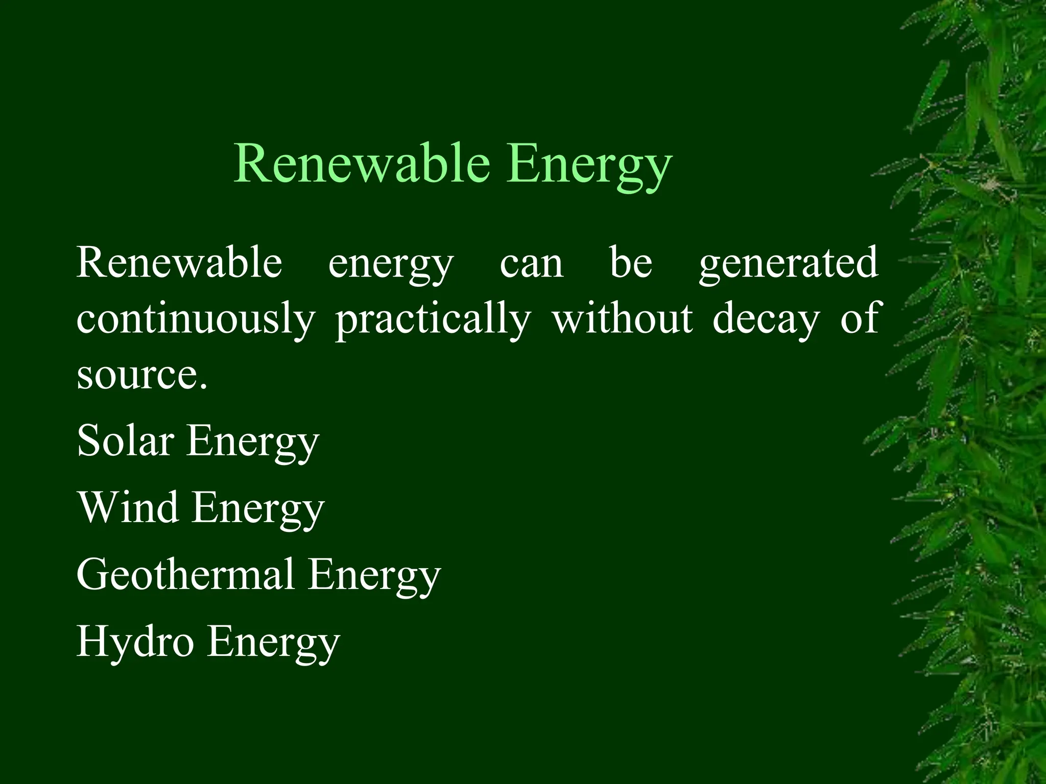 Energy Conservation concepts and its importance | PPT