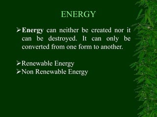 Energy Conservation concepts and its importance | PPT