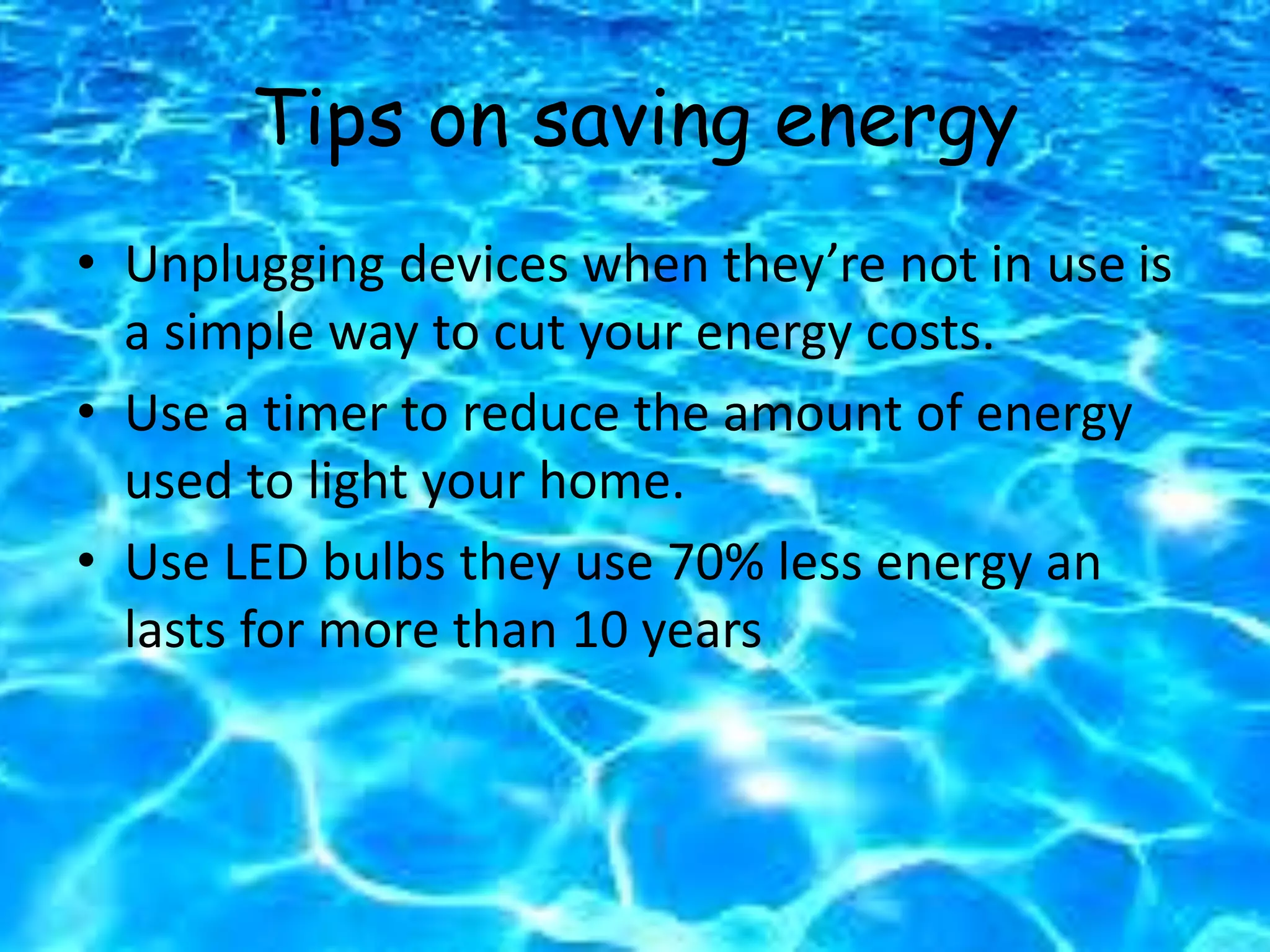 energy conservation / how to conserve/ save energy | PPTX