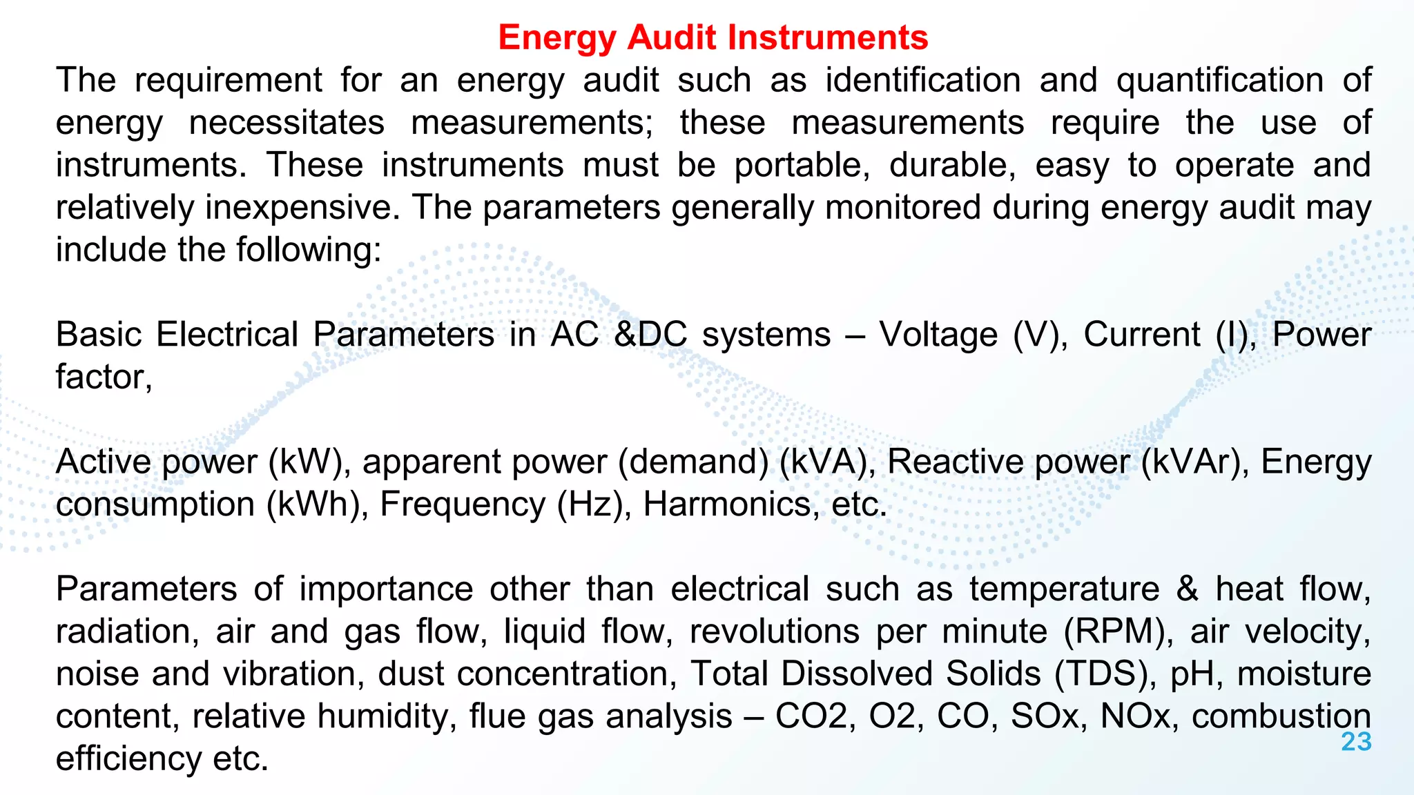 Energy Conservation And Audit Ppt Pdf