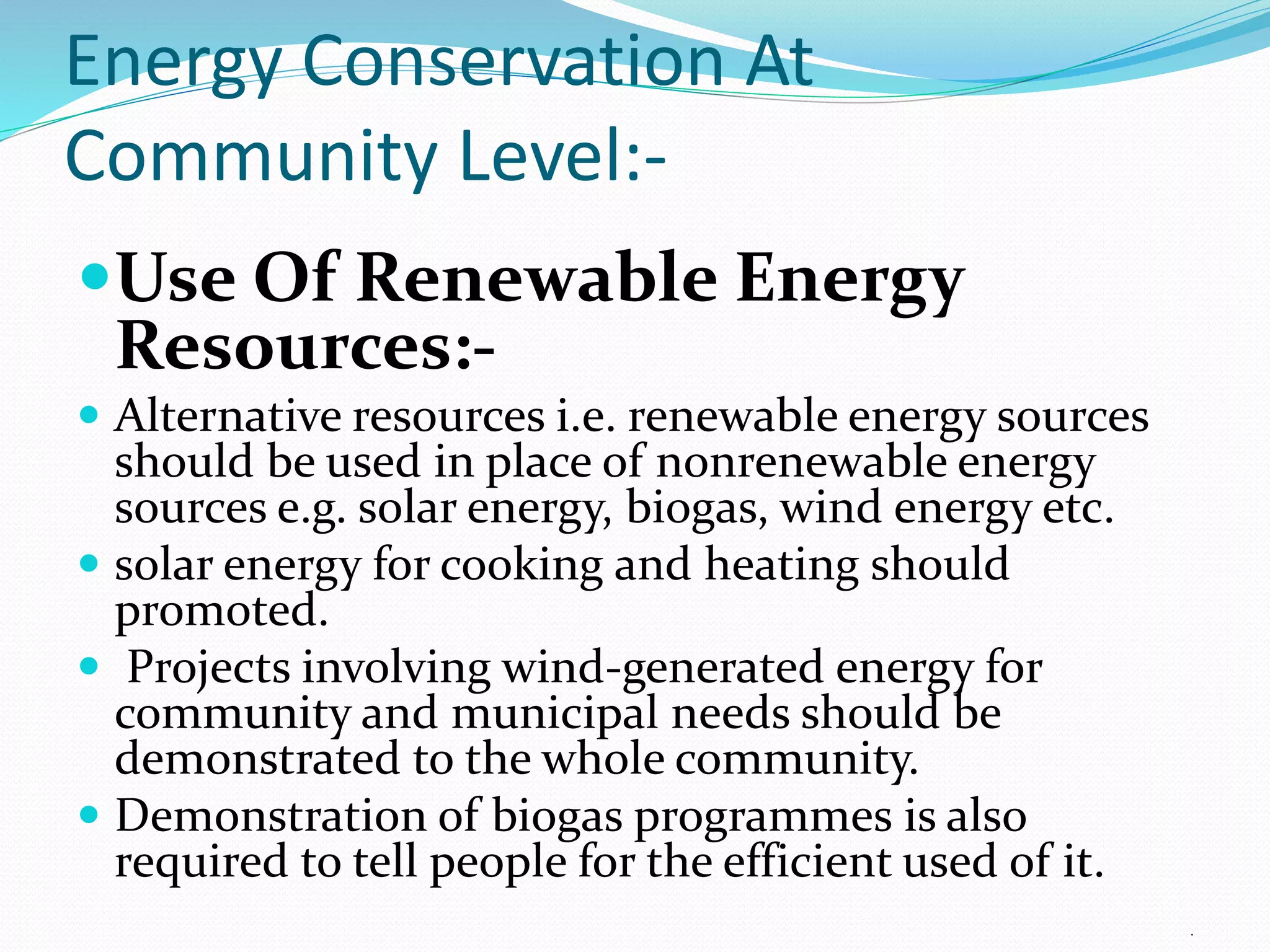 ENERGY CONSERVATION PPT by ee-63 | PPTX