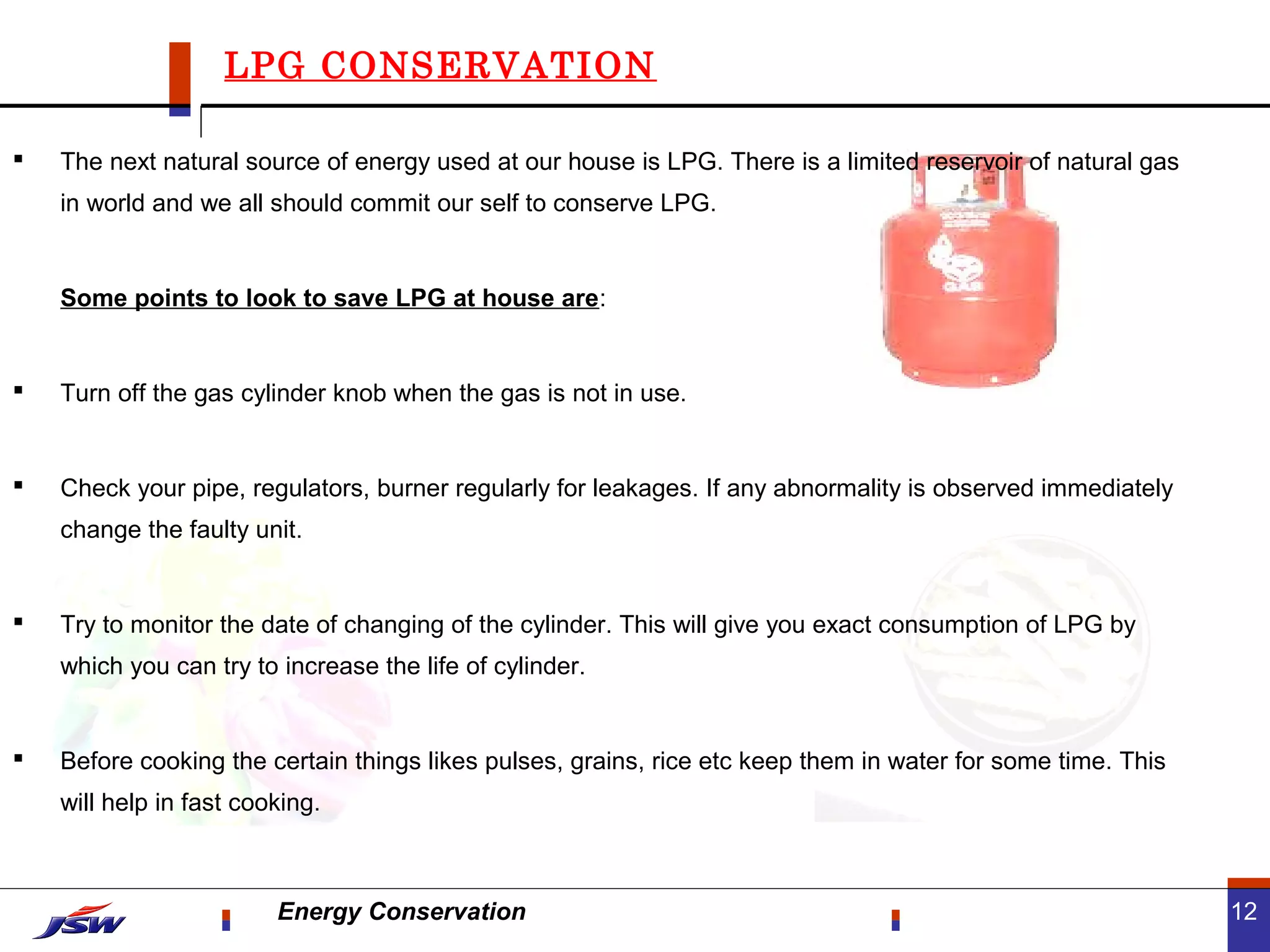 Energy conservation for schools | PPT