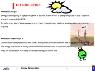 Energy conservation for schools | PPT