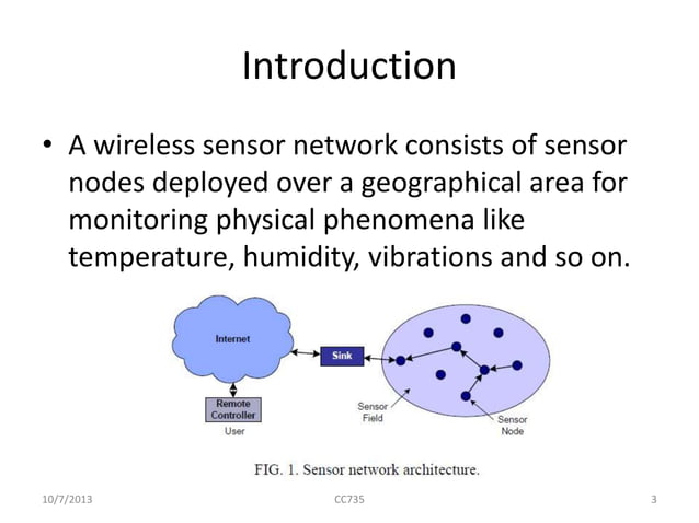 Energy conservation in wireless sensor networks | PPTX | Computer Networking | Computing