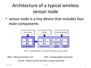 Energy conservation in wireless sensor networks | PPTX | Computer Networking | Computing