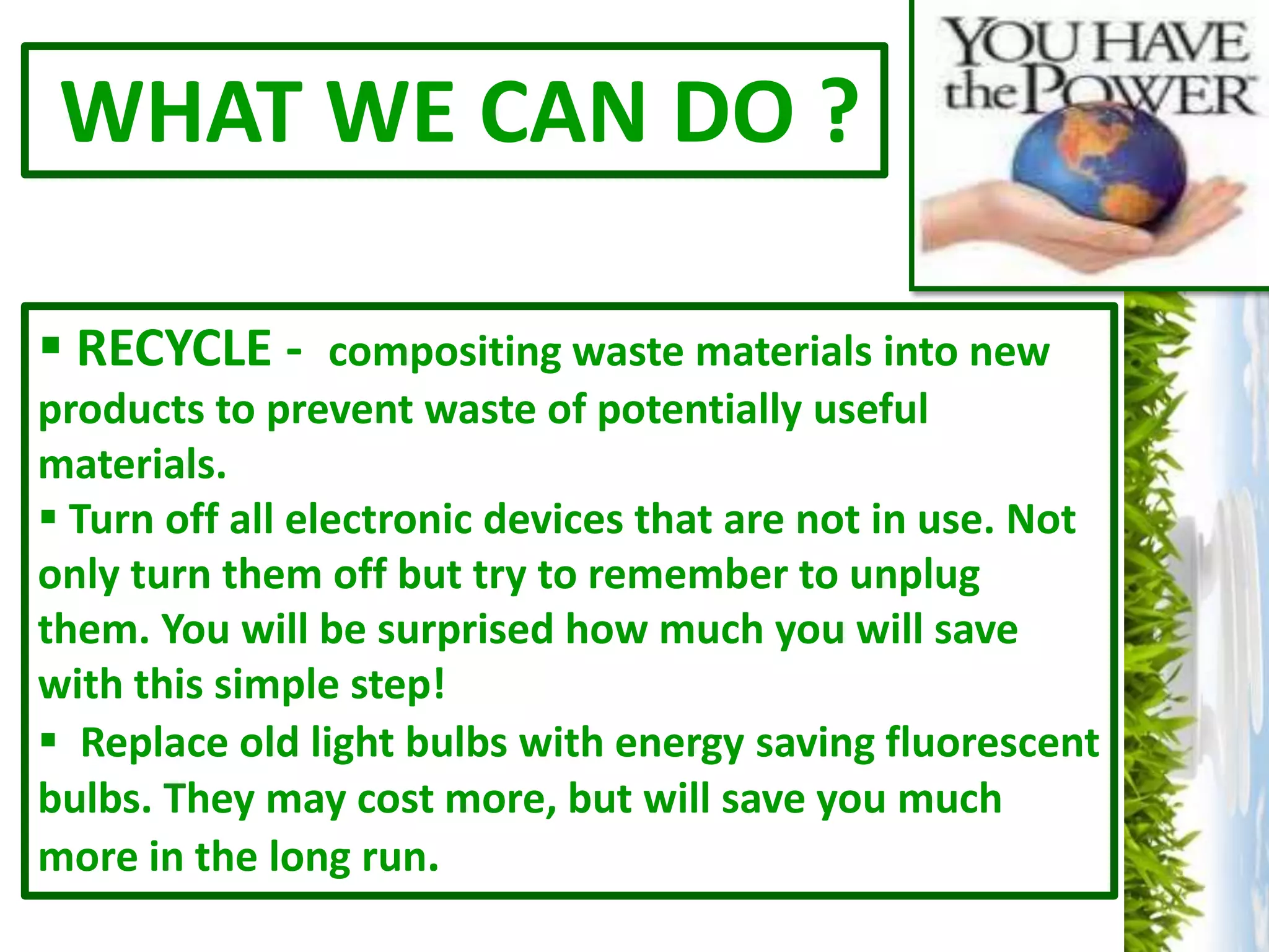 Energy conservation ppt | PPTX