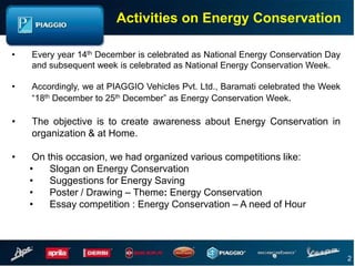 Energy conservation week celebration | PPTX