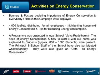 Energy conservation week celebration | PPTX