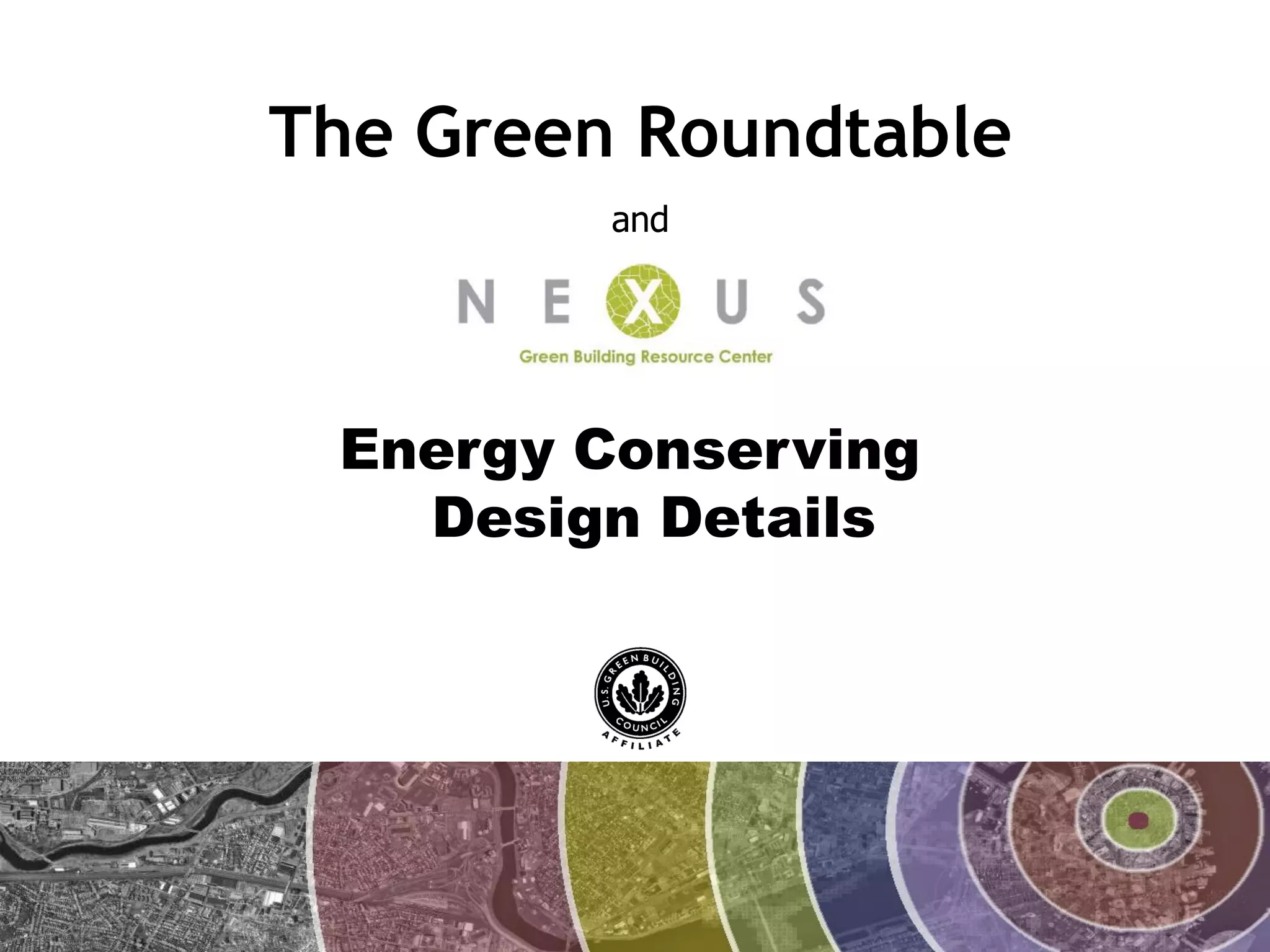Energy Conserving Design Details | PDF