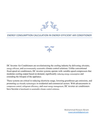 ENERGY CONSUMPTION CALCULATION IN ENERGY-EFFICIENT AIR CONDITIONER.pdf