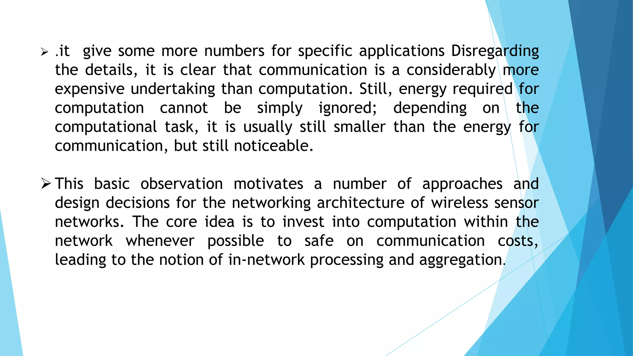 Energy consumption of wsn | PPTX