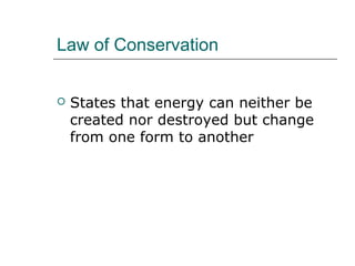 Energy conversion | PPT