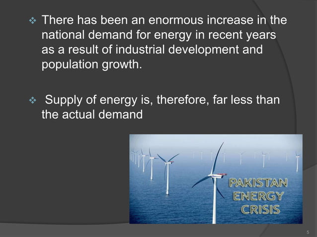 Energy crisis | PPT