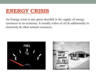 Energy crisis | PPT