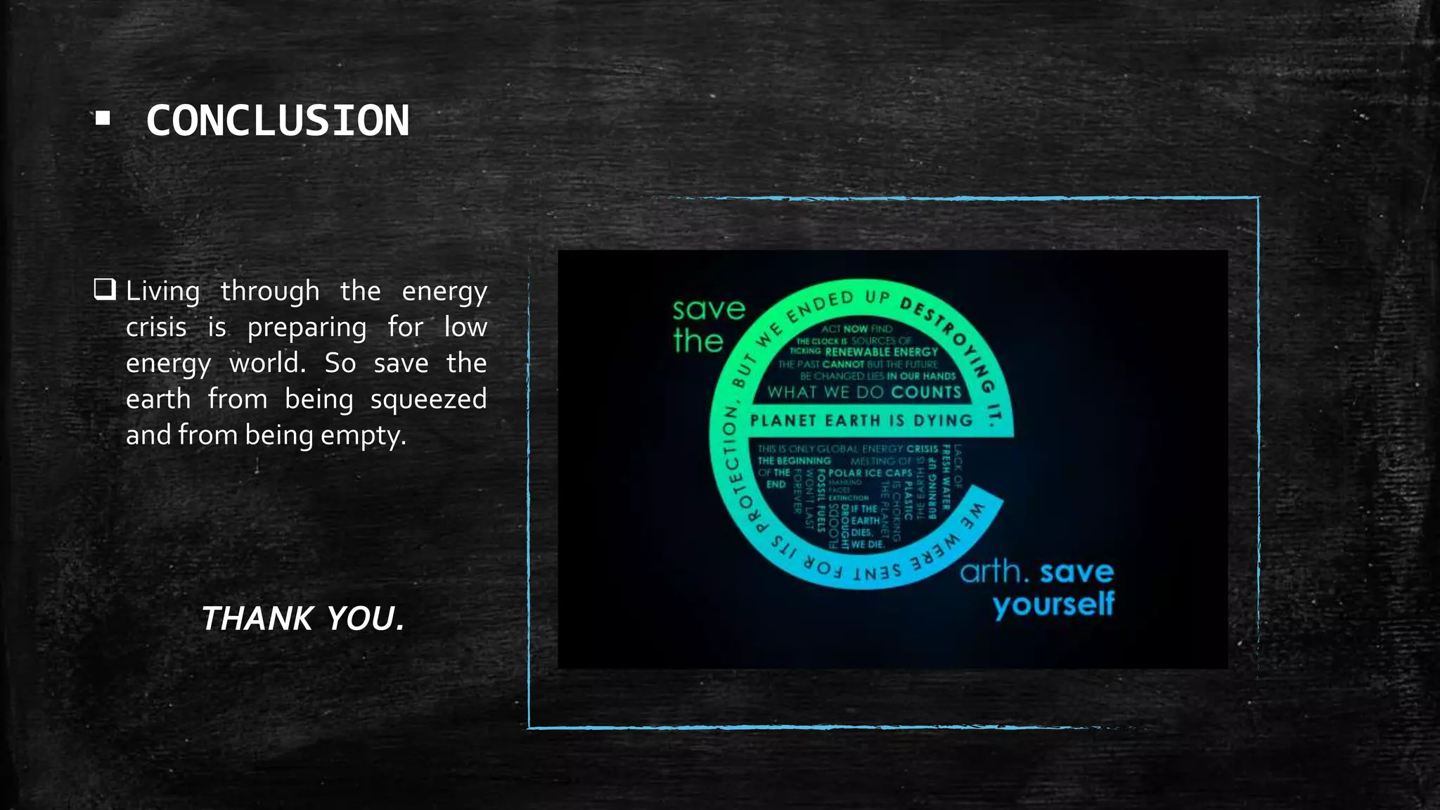Energy crisis | PPTX