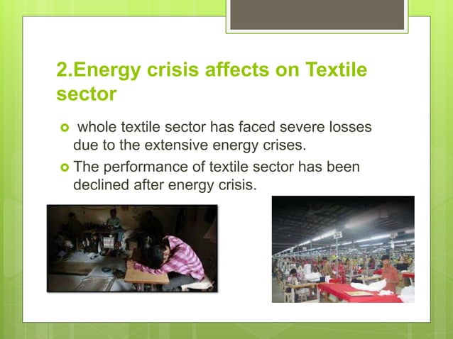 Energy crisis and its effects | PPTX | Power and Energy Industry ...