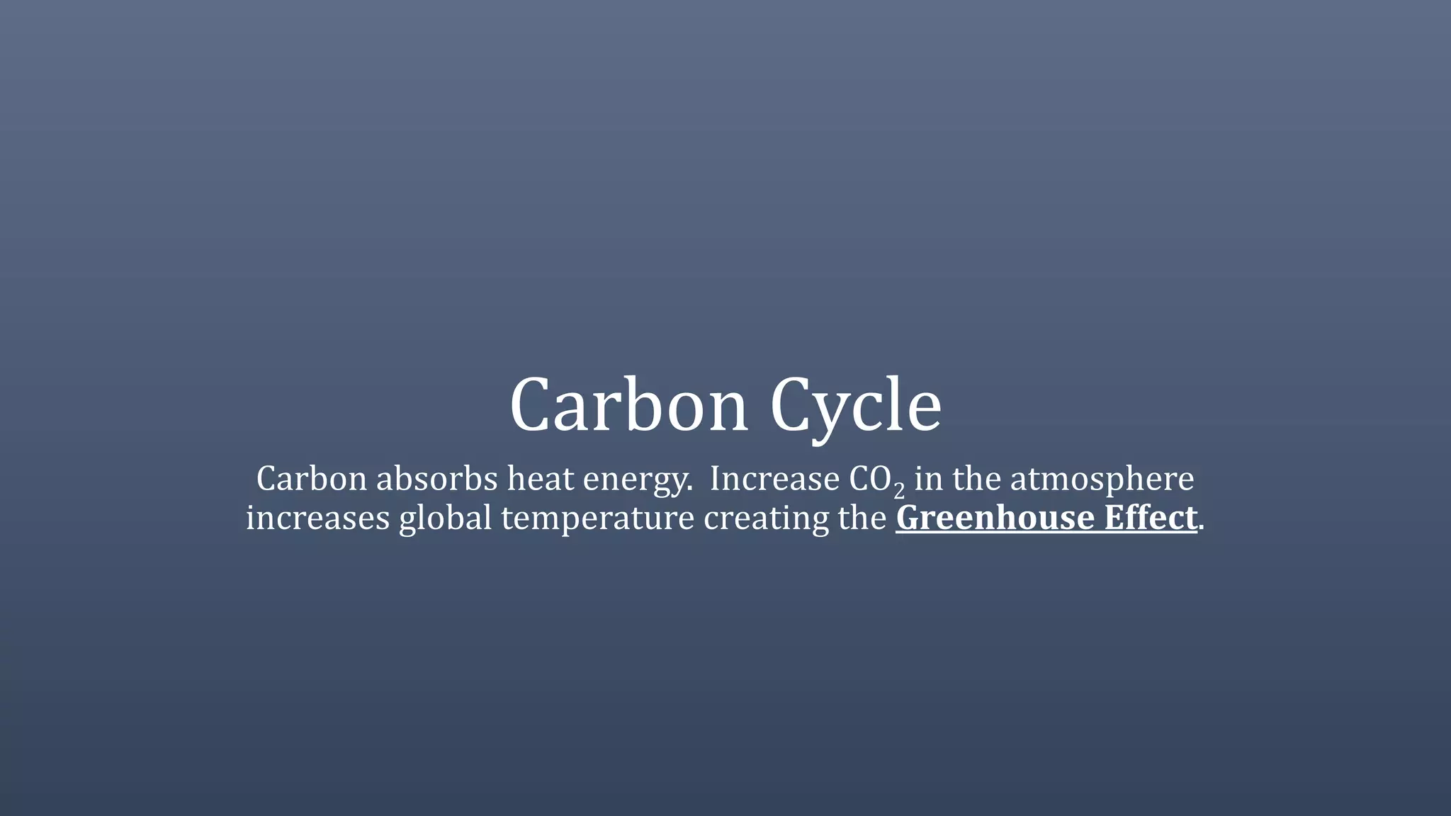 Energy cycles notes | PPTX