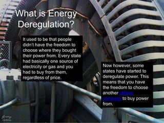 Energy deregulation | PPTX