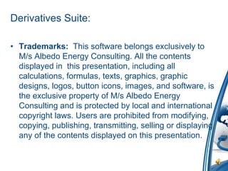 Energy Derivatives Valuation Software | PPT