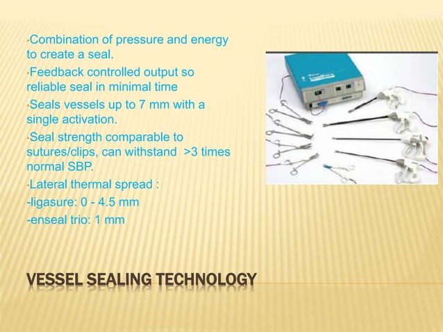 Energy devices in surgery | PPTX