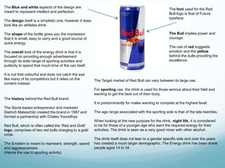 Energy drink research pro forma.pptx (task 1) | PPT
