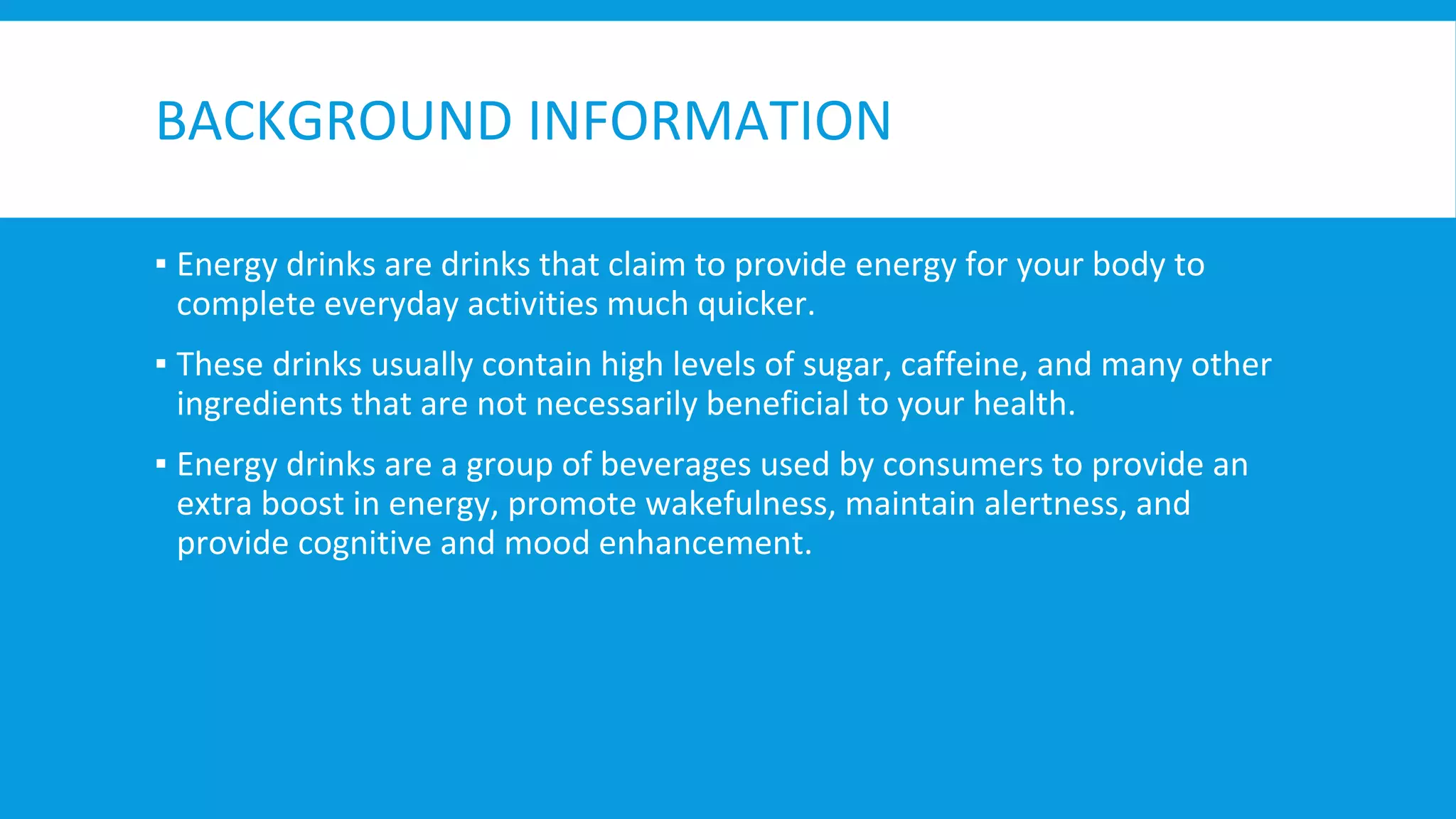 Energy Drinks Health Effects | PPTX
