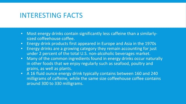 Energy Drinks Health Effects | PPTX