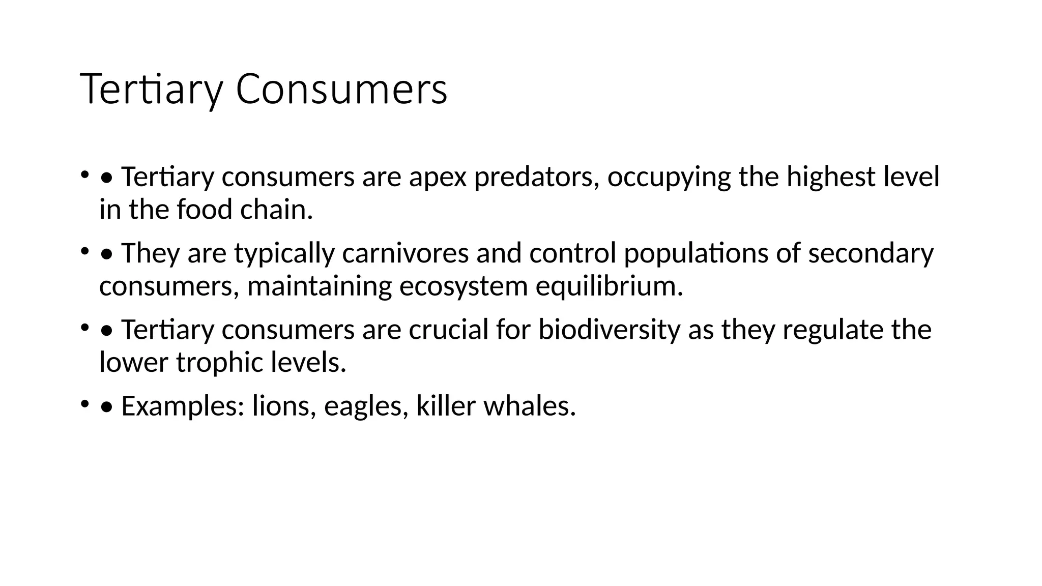 Energy Dynamics in an Ecosystem: Trophic Organization, Energy Flow ...