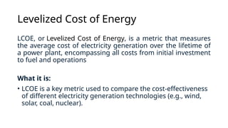 Energy Economics............................................ | PPTX