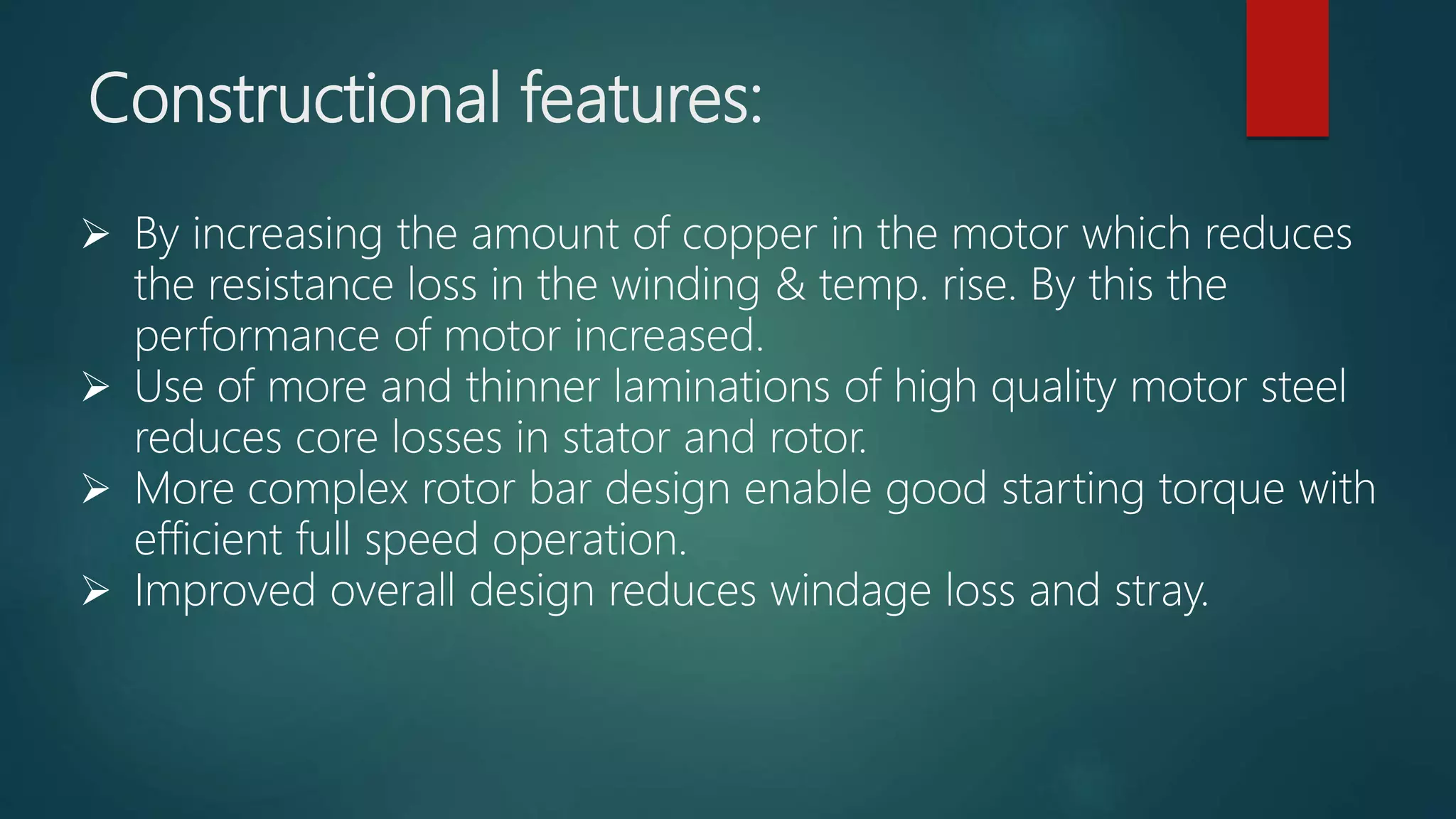 Energy efficent motor | PPTX | Gas and Electric | Home Utilities