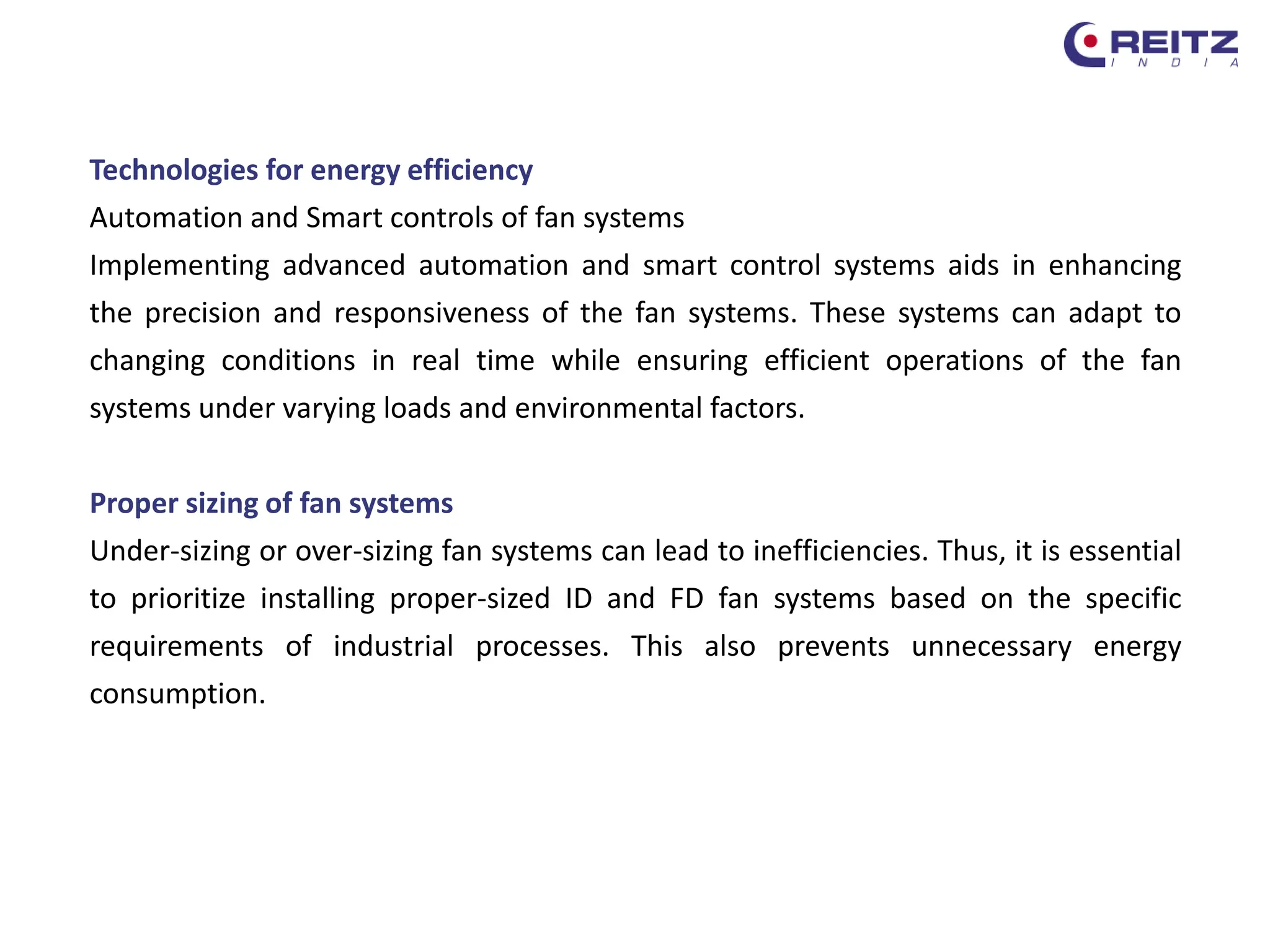 ENERGY EFFICIENCY IN ID AND FD FAN SYSTEMS | PPTX