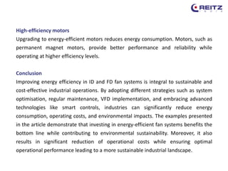 ENERGY EFFICIENCY IN ID AND FD FAN SYSTEMS | PPTX