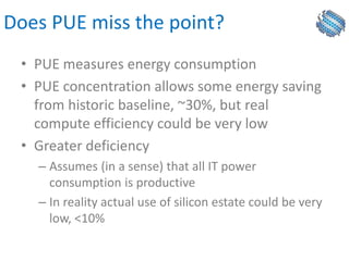 Energy Efficiency in Multi Tenanted Data Centres | PPTX