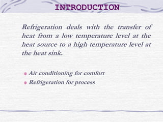 Energy efficiency in Refrigeration Systems | PPT