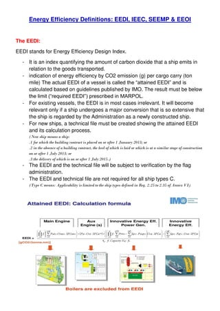 Energy Efficiency Measures for Ships and Potential Barriers for ...