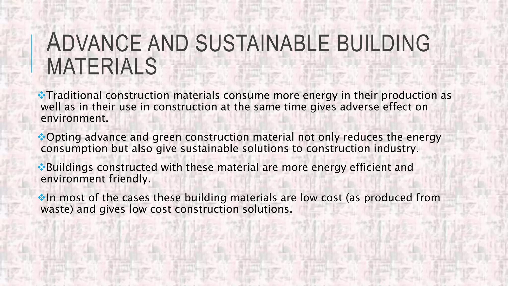 Energy efficient buildings | PPTX