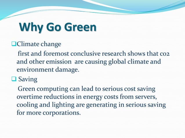 Energy efficient cooling | PPT