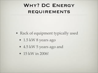 Building a Hyper Energy Efficient Data Center | PPT