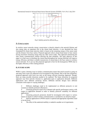 Energy efficient data communication approach in wireless sensor ...